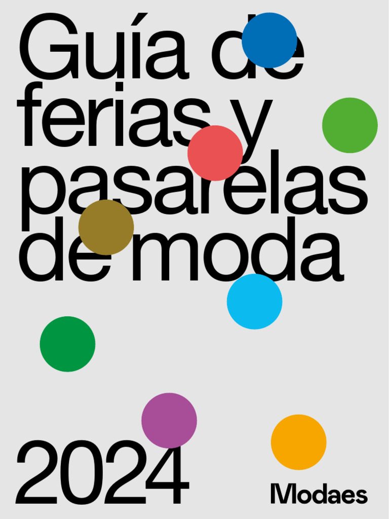 Guia de Ferias 2024 | PDF | Bienes de consumo | Moda