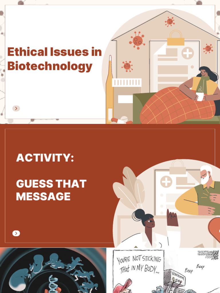 ETHICS IN BIOTECHNOLOGY | PDF | Biotechnology | Genetic Engineering