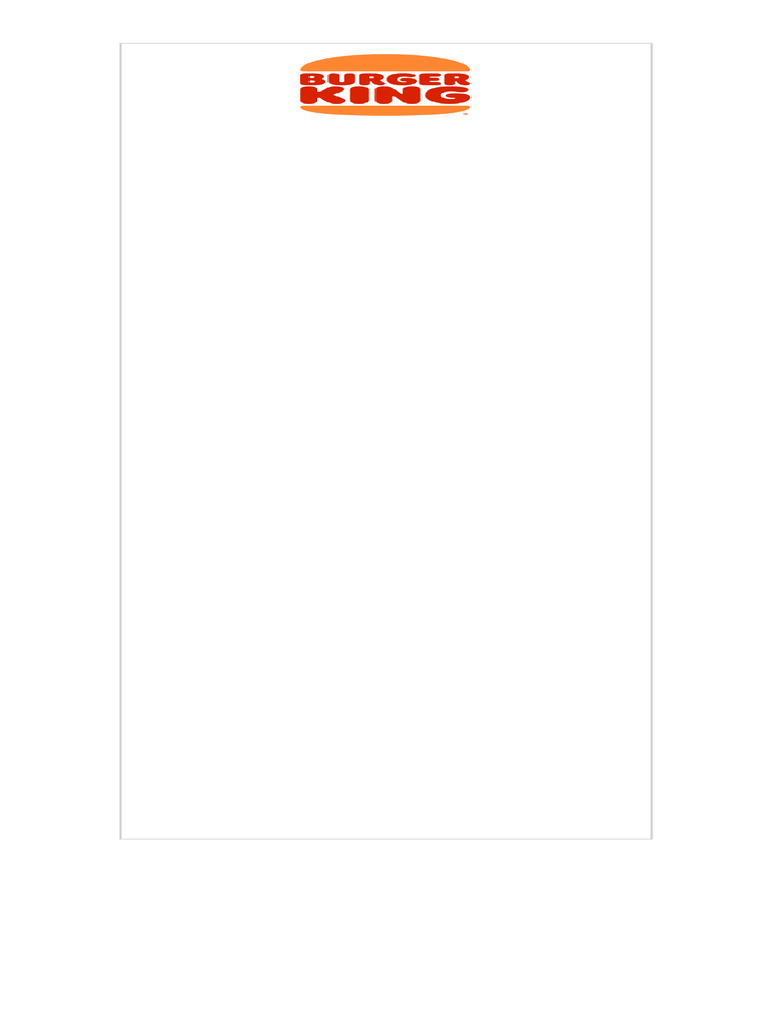 Burger King Receipt for Order #763 | PDF