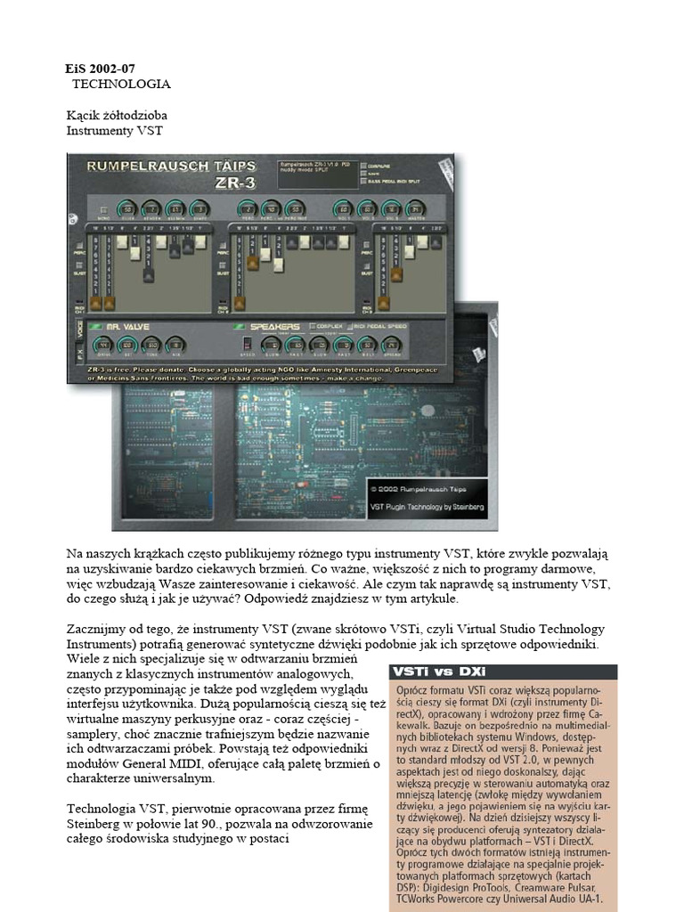 Instrumenty VST | PDF