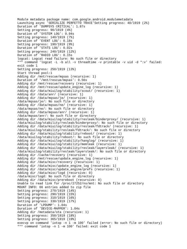 Bugreport Tapas - Global AQ3A.240829.003 2025 01 24 13 31 53 Dumpstate - Log 28837 | PDF ...