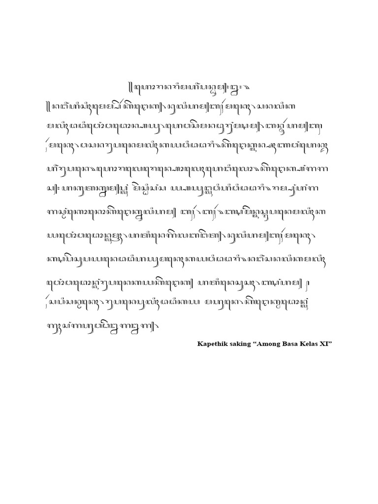 Soal Usek Susulan | PDF