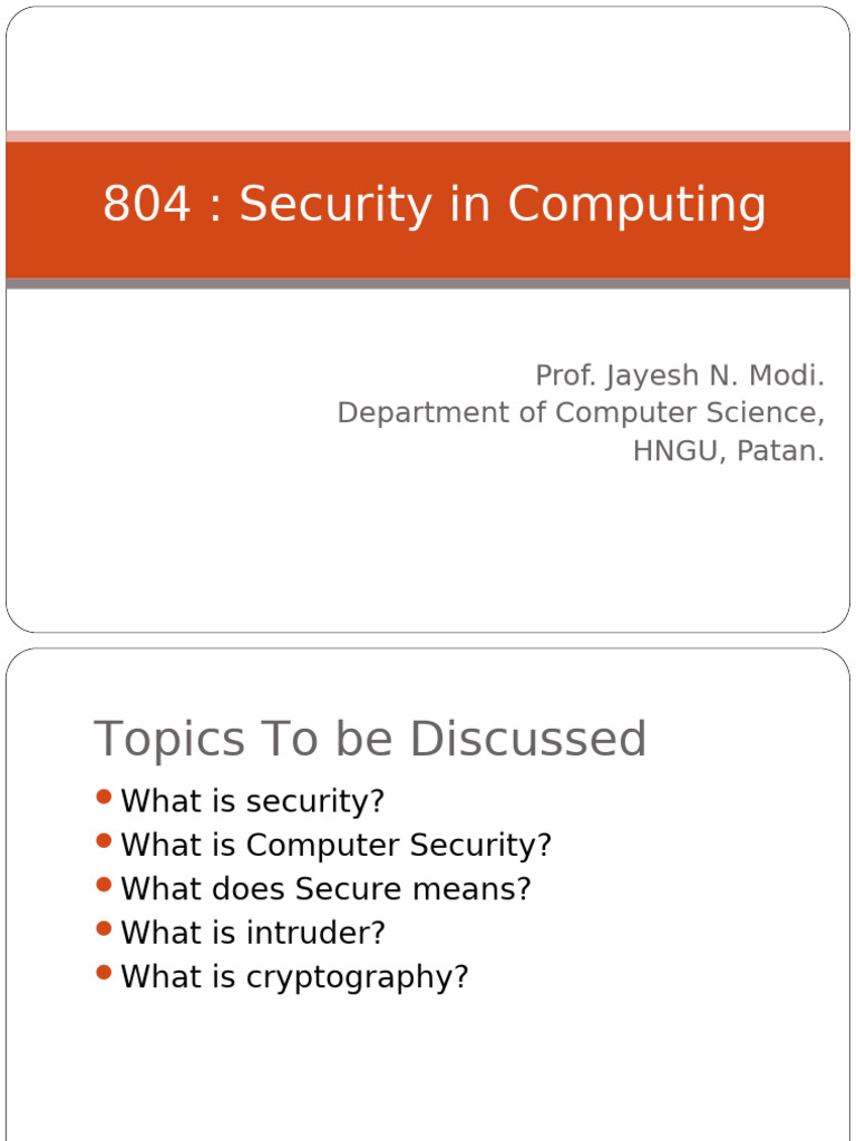 MSC(CA&IT) | PDF | Computer Virus | Firewall (Computing)