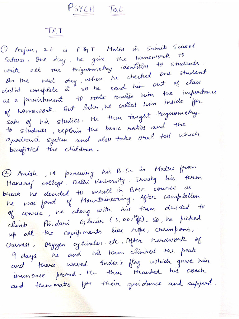 Best Pscyh Dossier | PDF