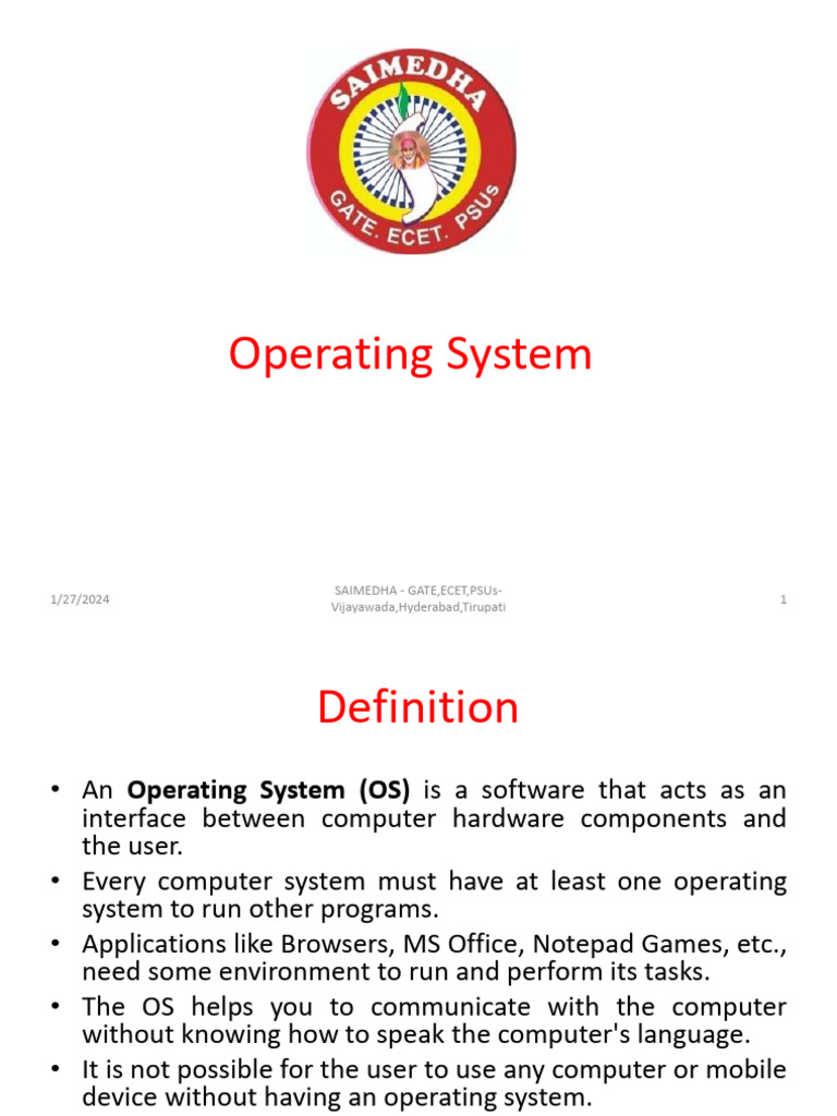 Operating System ECET | PDF | Operating System | Scheduling (Computing)
