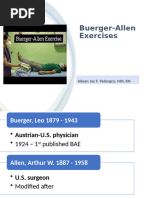 Burger-Allen Exercises | PDF | Vein | Circulatory System