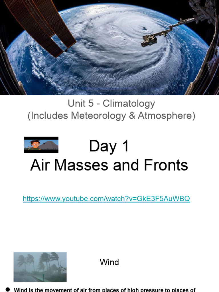 Understanding Air Masses and Weather Fronts | PDF