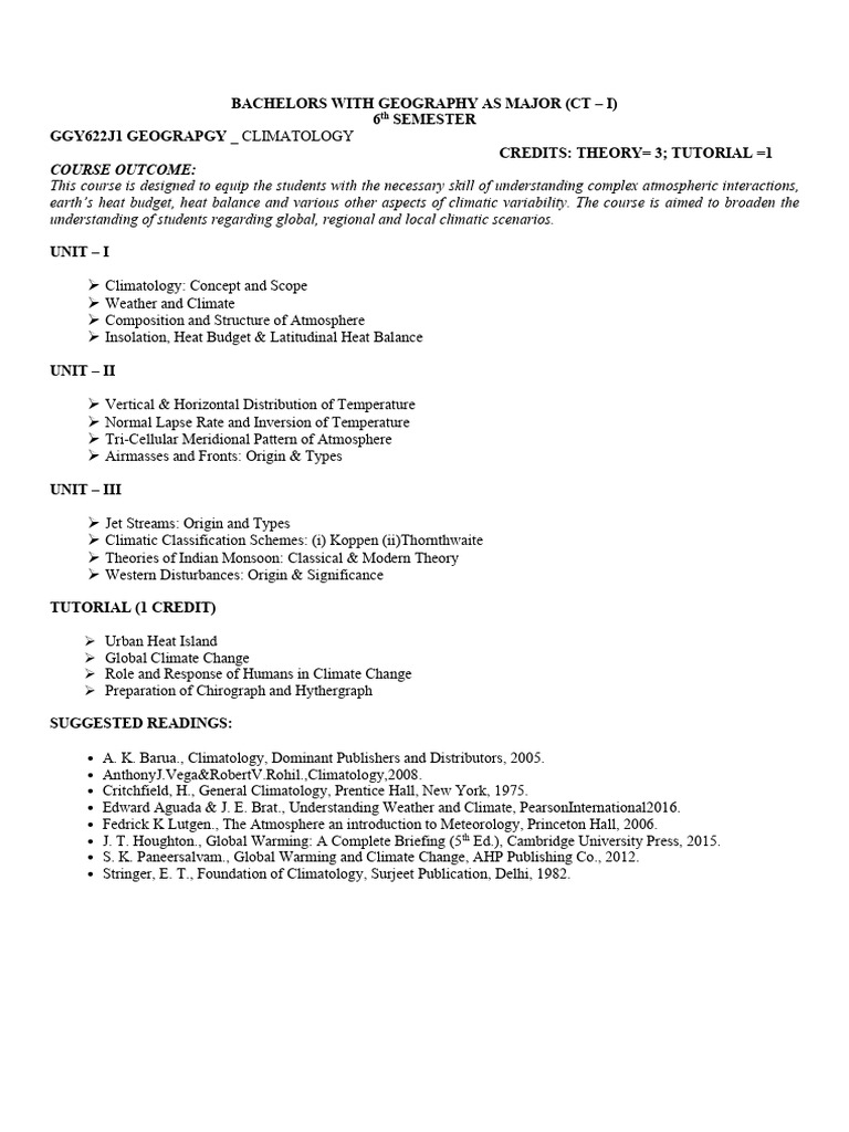 Course Outcome | PDF