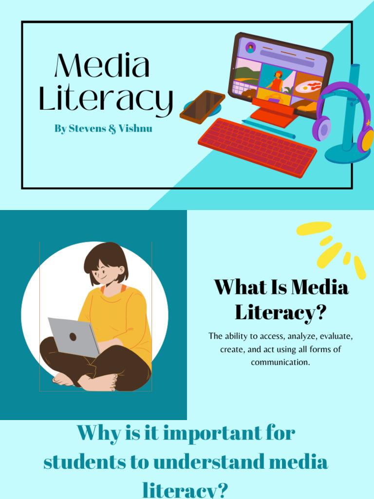 Media Literacy Education Presentation in Colorful Illustrative Style.pdf | PDF
