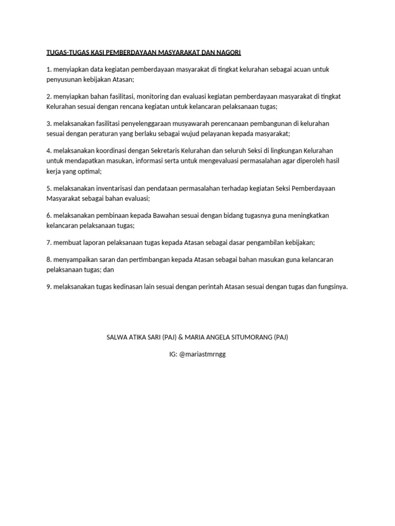 TUGAS-TUGAS KAS-WPS Office | PDF