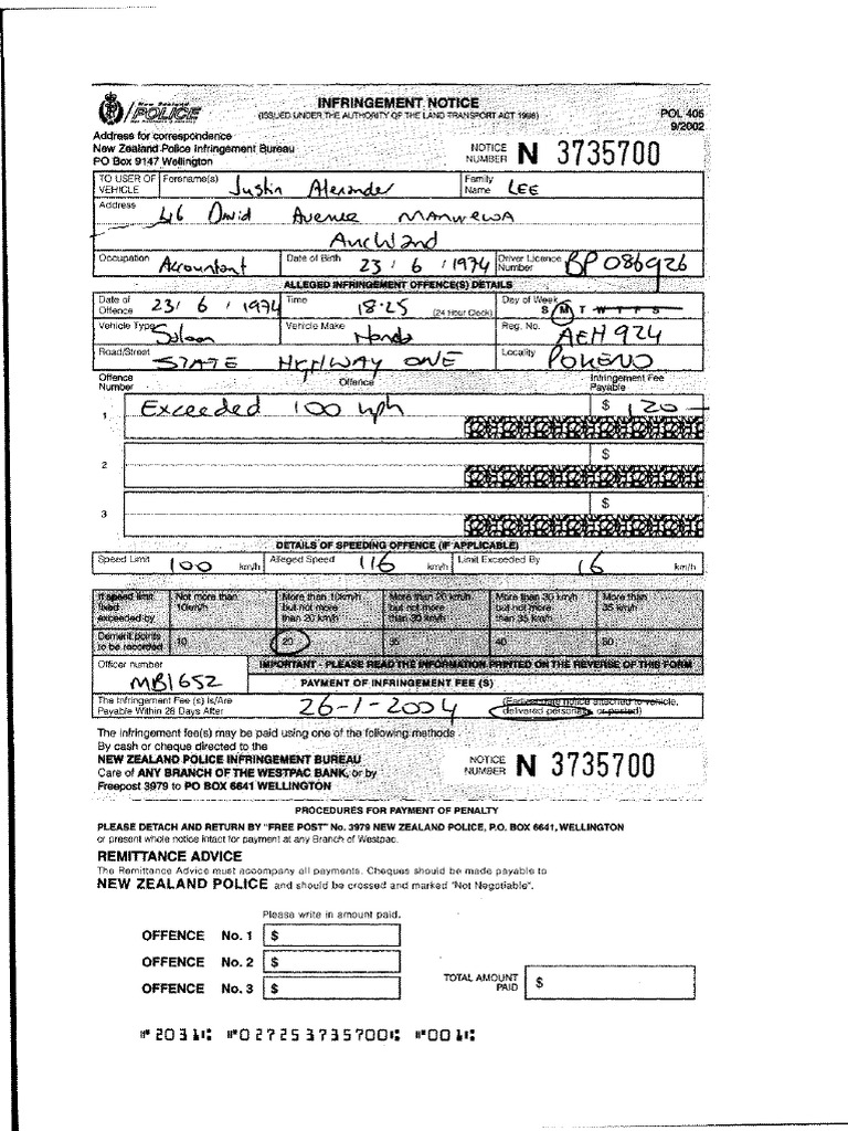 Traffic Letter[1] | PDF