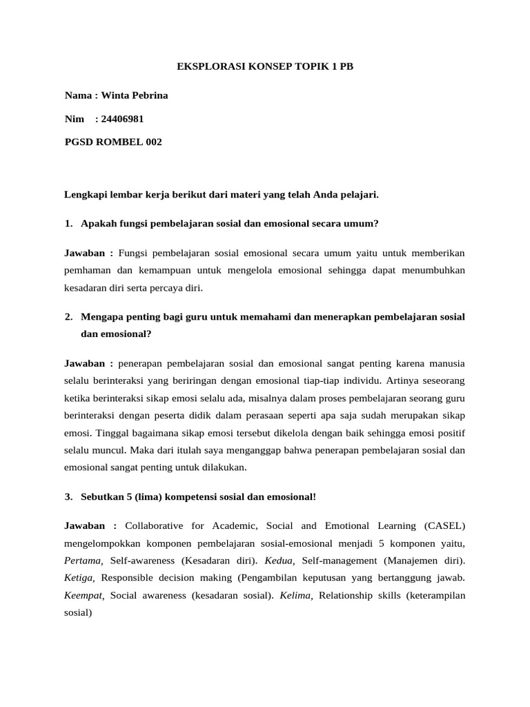 Eksplorasi Konsep Topik 1 PB | PDF