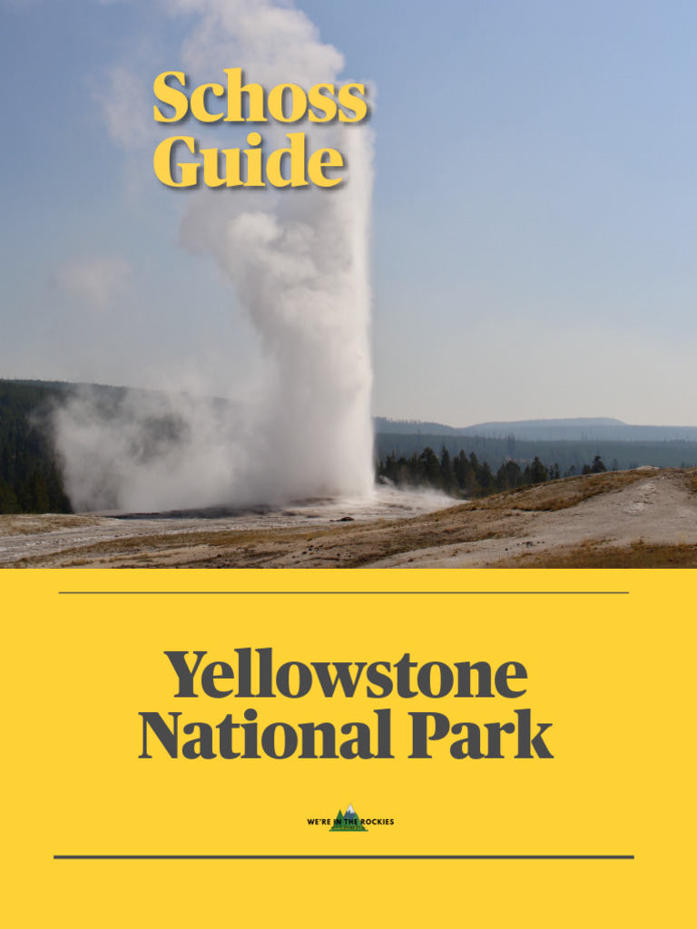 Yellowstone Itinerary Ydeqhu D | PDF | Yellowstone National Park