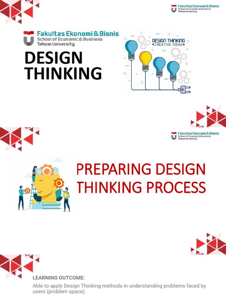2 Preparing Design Thinking Process | PDF | Design Thinking | Thought