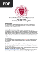 NSAT Exam Pattern & Syllabus | PDF | Chemistry | Equations