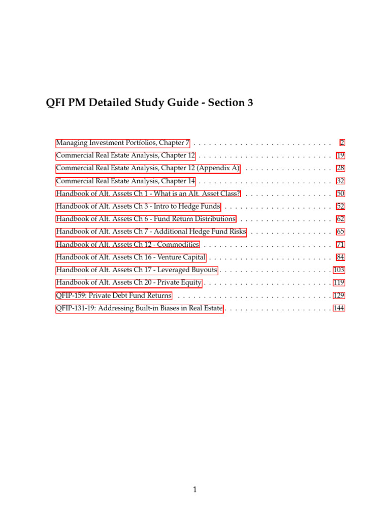 Qfi PM DSG Section 3 Fall2023-V2 | PDF | Investment Fund | Stock Market ...