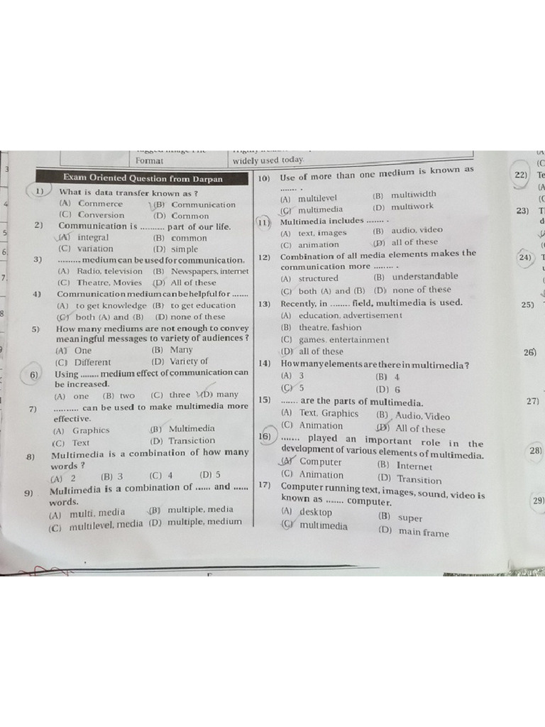 11th computer mcq chp-1,2,3 | PDF 11th computer mcq chp-1,2,3 | PDF