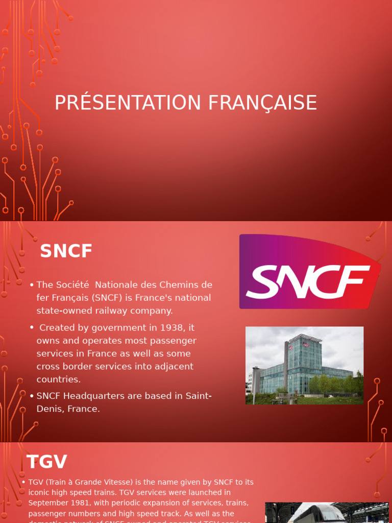 French Presentation | PDF