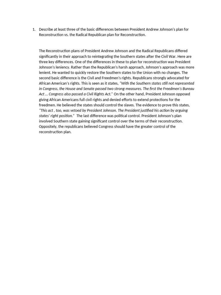 Module 1 Short Essay Question UPDATED | PDF