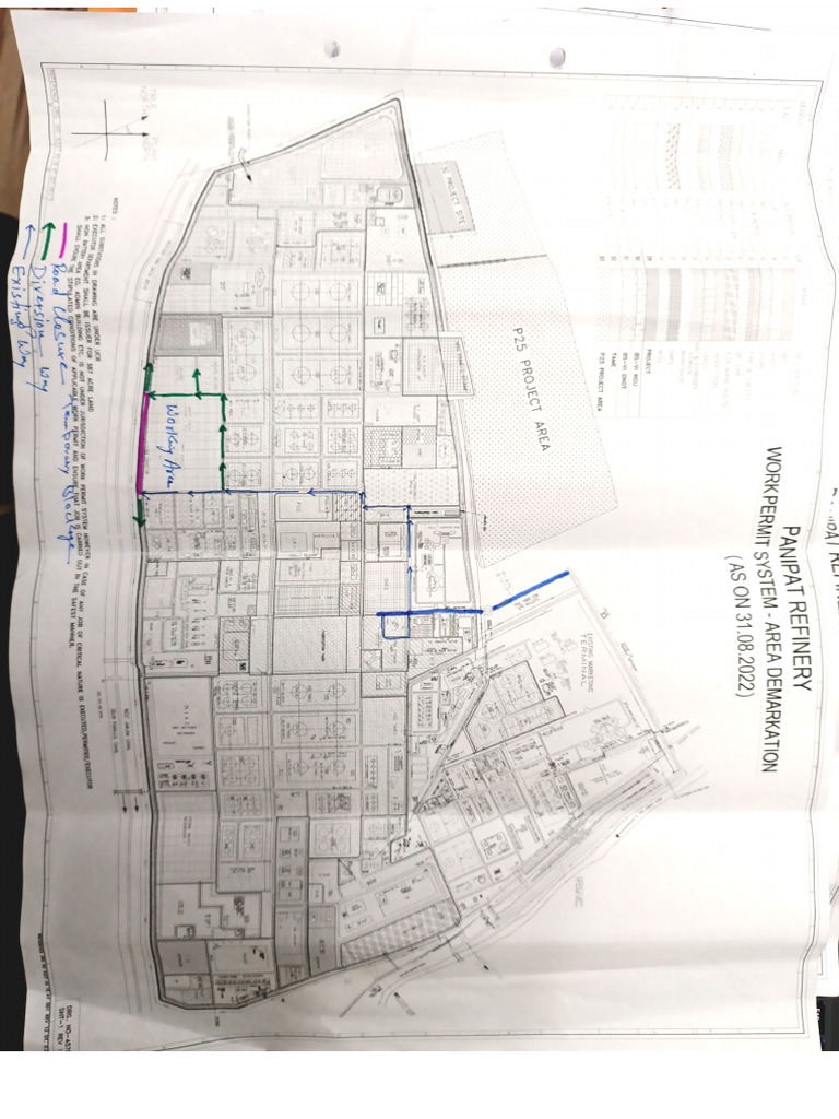 Marked Route Plan For Road Closure | PDF