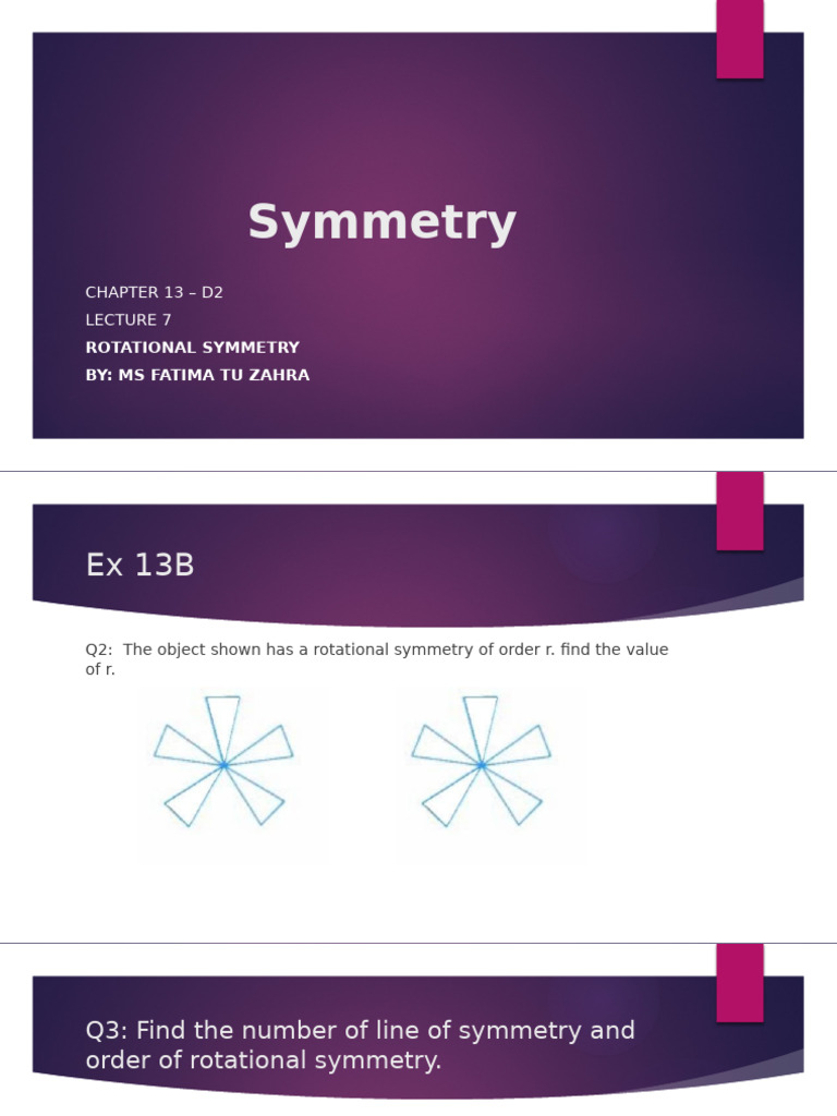 Understanding Rotational Symmetry | PDF