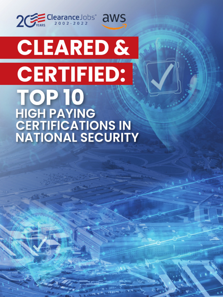 Top Ten Cleared Certifications 2022 | PDF | Amazon Web Services | Cloud ...