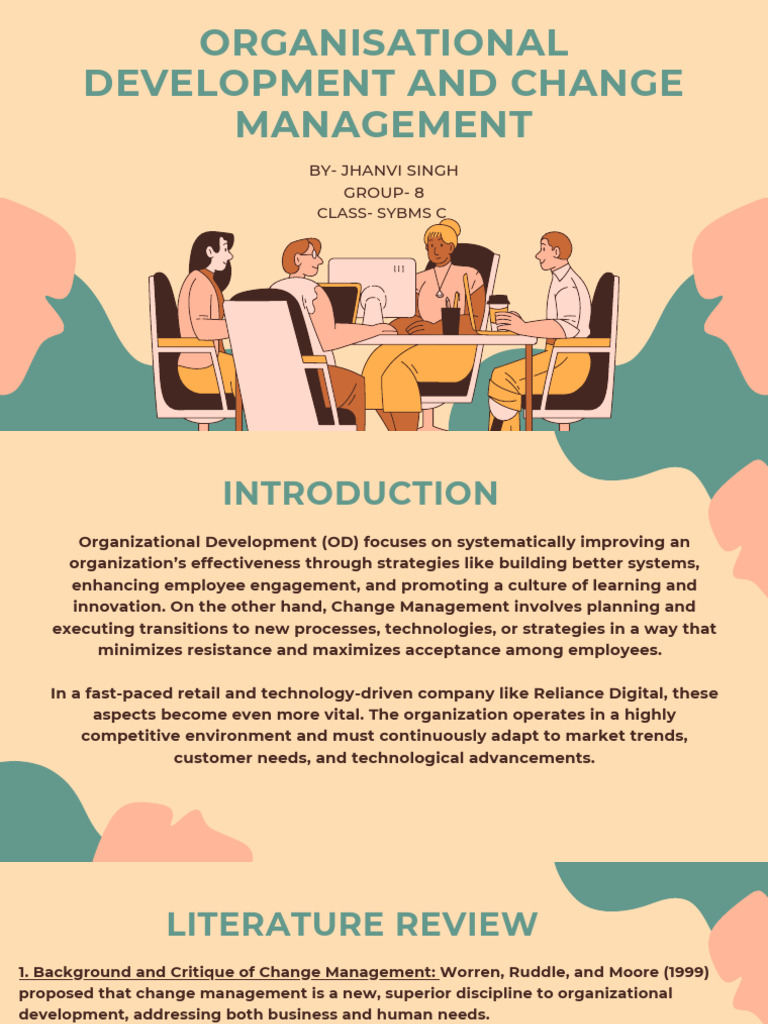 Organisational Development and Change Management (1) | PDF | Change ...