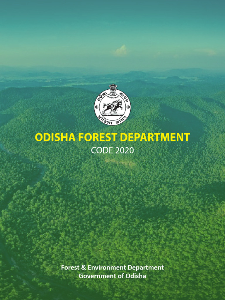 Odisha Forest Department Code, 2020 | PDF | Forests | Forestry