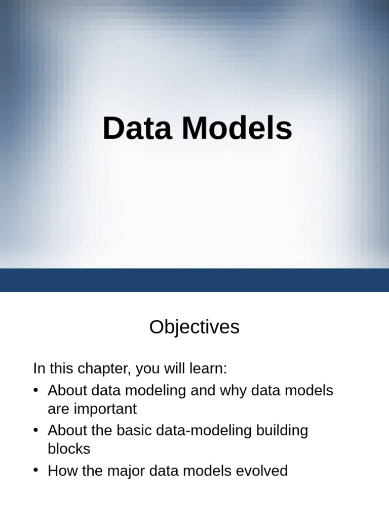Topic 3 and 4 Data Models - Updated | PDF | Relational Model | Relational Database