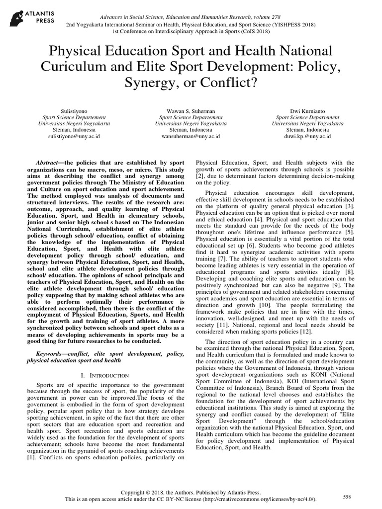 Physical Education Sport and Health Nati 2 | PDF | Sports | Physical ...