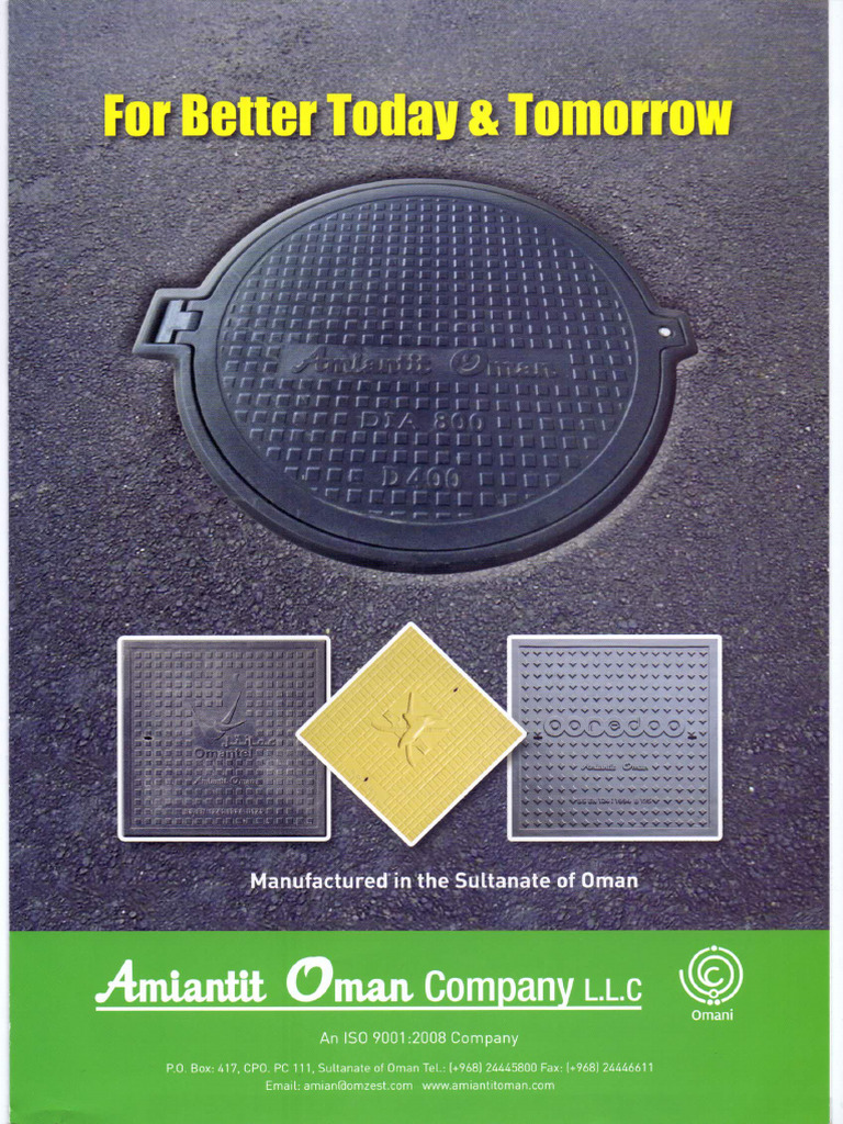 GRP Manhole Covers | PDF