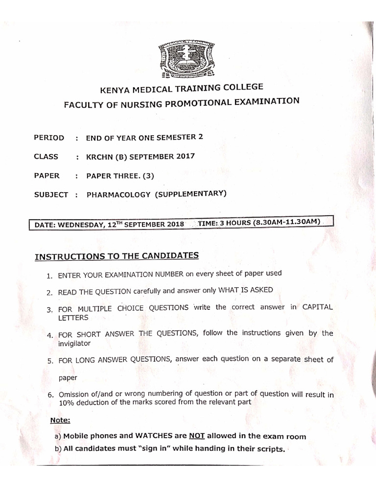 Pharma Pastpapers | PDF