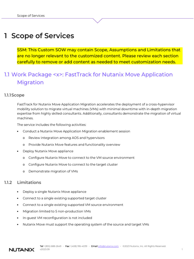 Nutanix VM Migration Service Guide | PDF | Virtual Machine | Cloud Computing