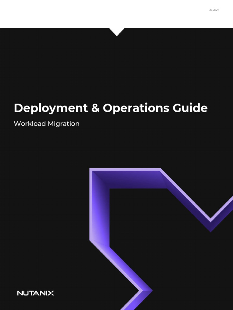 Workload Migration - Deployment and Operations Guide | PDF | Hyper V | Virtual Machine