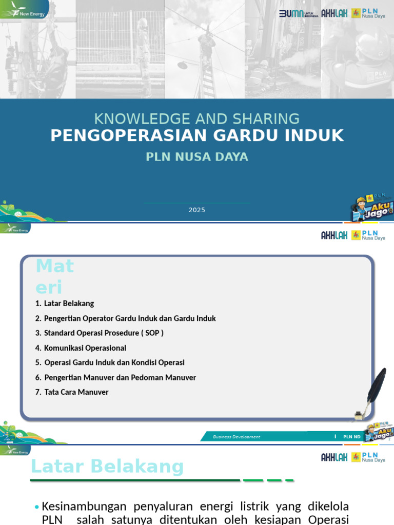 Panduan Operasional Gardu Induk PLN | PDF