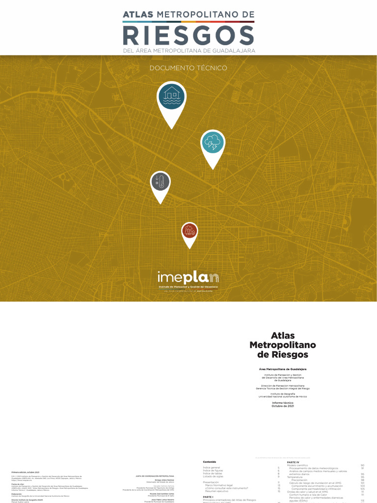 Atlas-de-Riesgos-Informe-Tecnico_2021e | PDF | México | Inundar