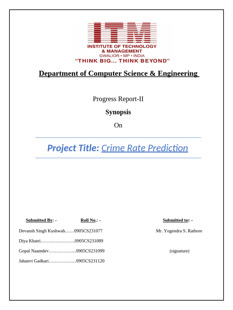 Second Progress Report Pbl | PDF | Machine Learning | Dependent And Independent Variables