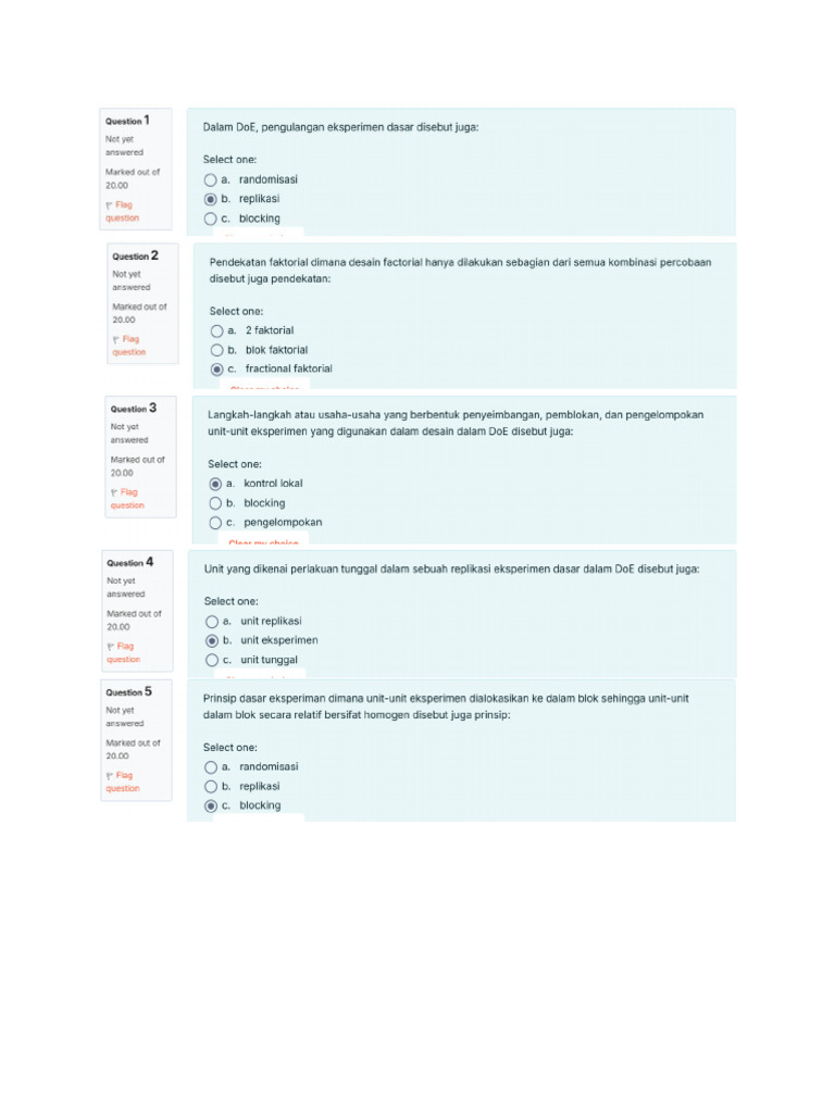 Kuis sesi 9 Six Sigma (100) | PDF