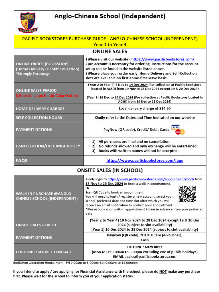 Pacific Bookstores Online Purchase Guide 2025 | PDF | Qr Code | Banking ...