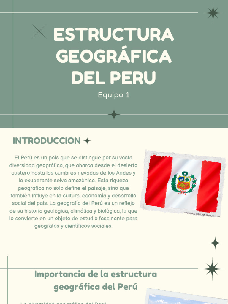 Presentación Moderna Aesthetic Simple Beige - 20250121 - 203400 - 0000 | PDF | Perú | Andes