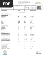 CBC Report Format | PDF