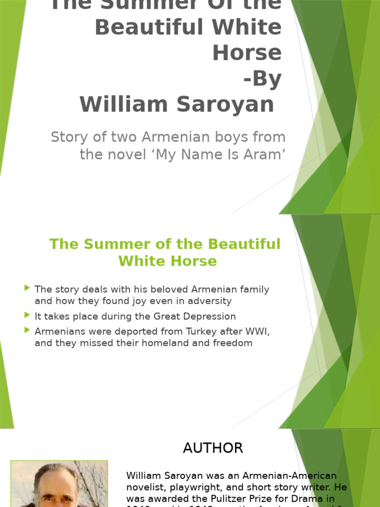 The Summer of Beautiful White Horse | PDF | Armenia | Armenians