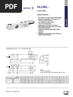 HBM HLC Load Cell Specifications Guide | PDF | Electrical Resistance ...