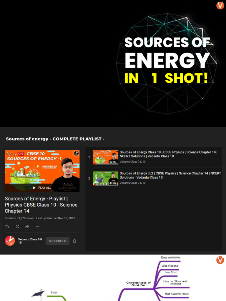 Energy Sources Overview and Analysis | PDF | Solar Energy | Renewable ...