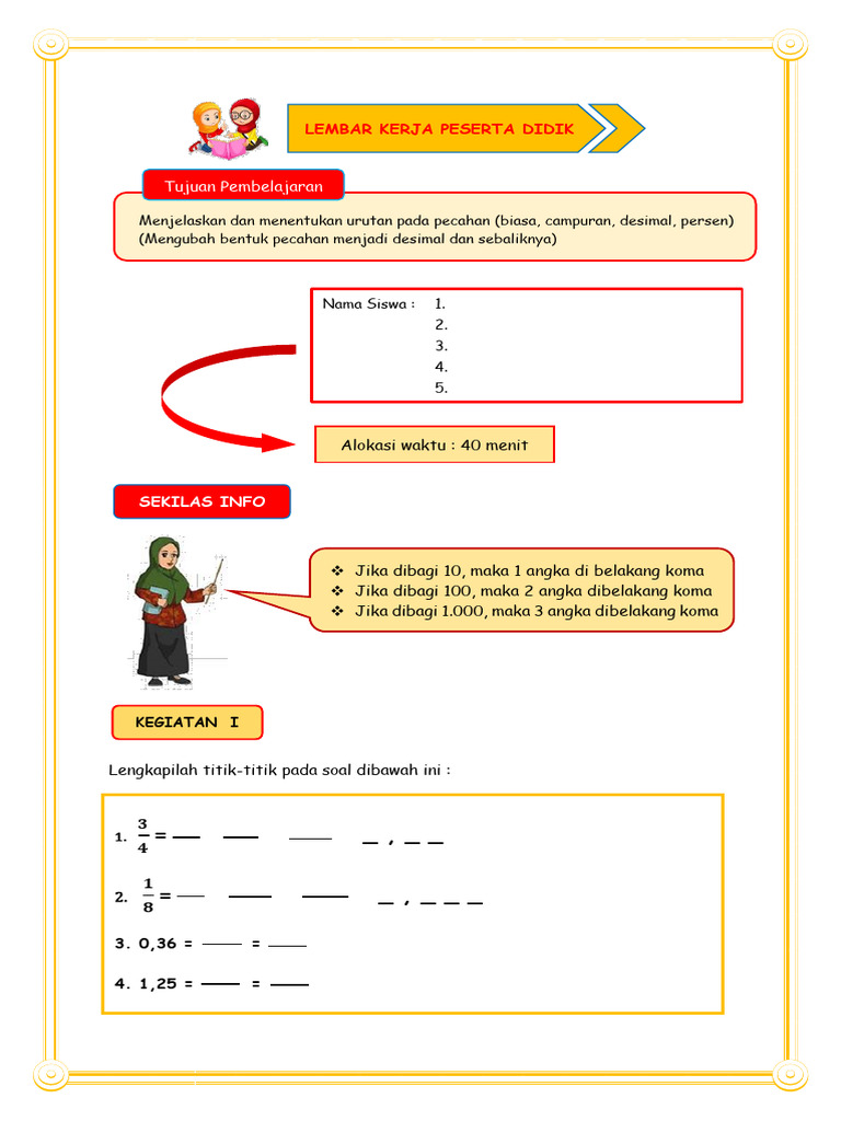 LKPD Supervisi Rahma | PDF