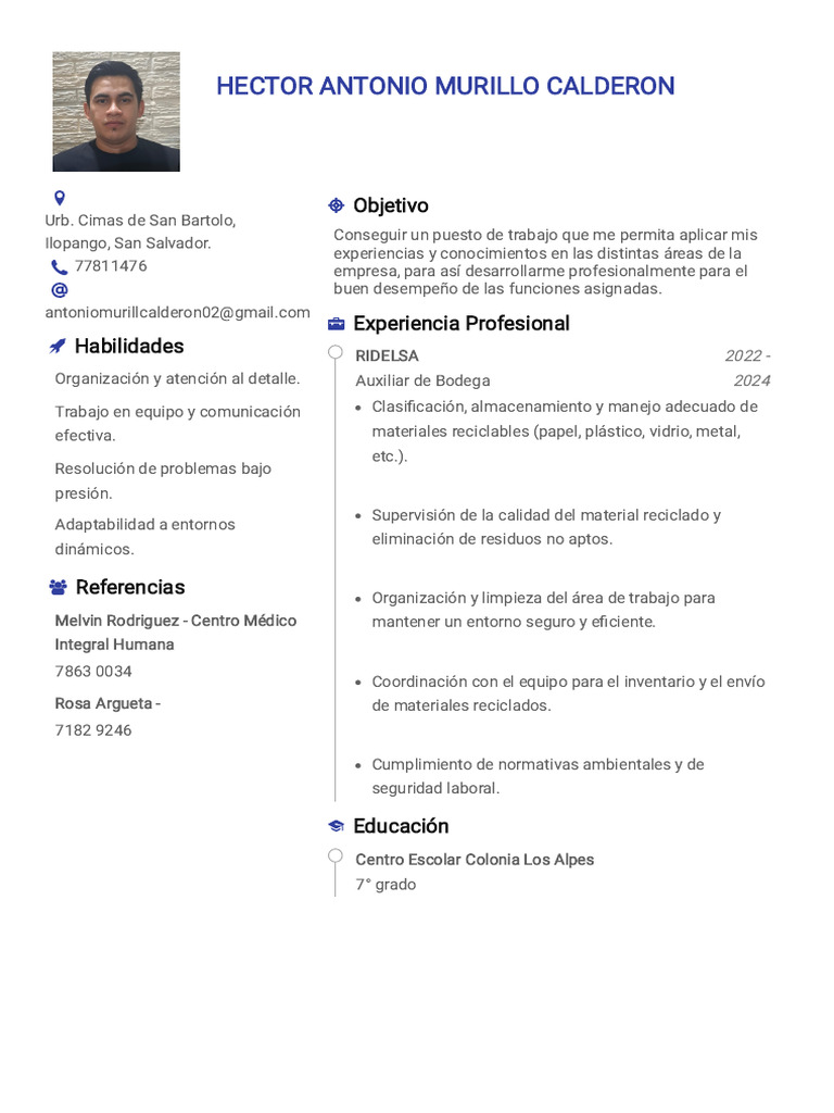 Hector Murillo CV | PDF