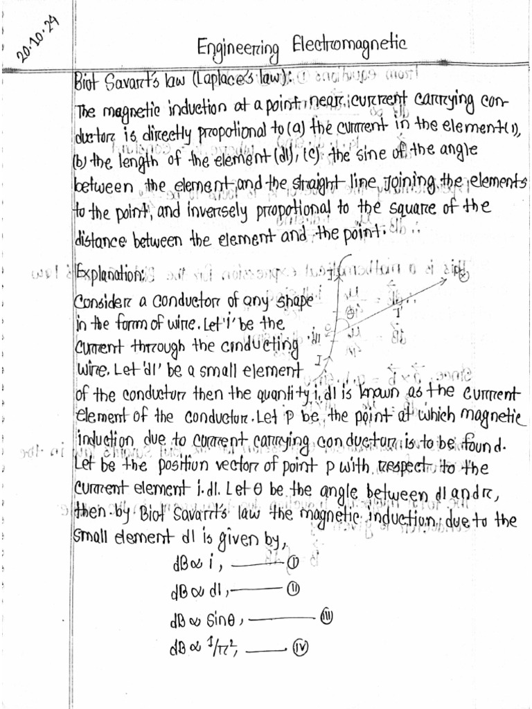Engineering Electromagnetic | PDF