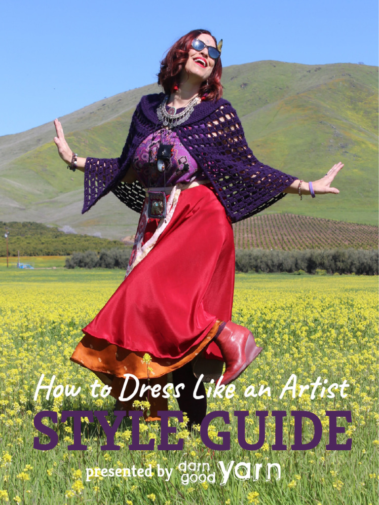 Darn Good Yarn Sari Skirt Lookbook - Updated 8.2 4 | PDF | Clothing ...