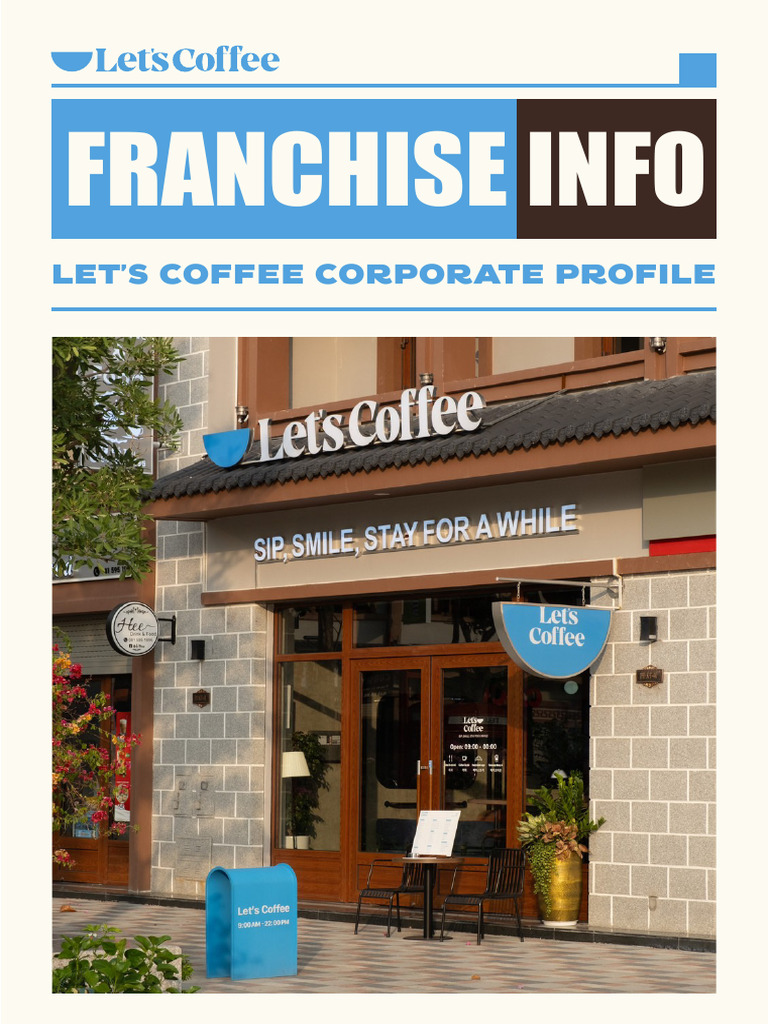 Let's Coffee Franchise Overview | PDF | Franchising | Brand