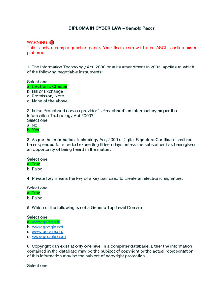 Sample_Question_Paper | PDF